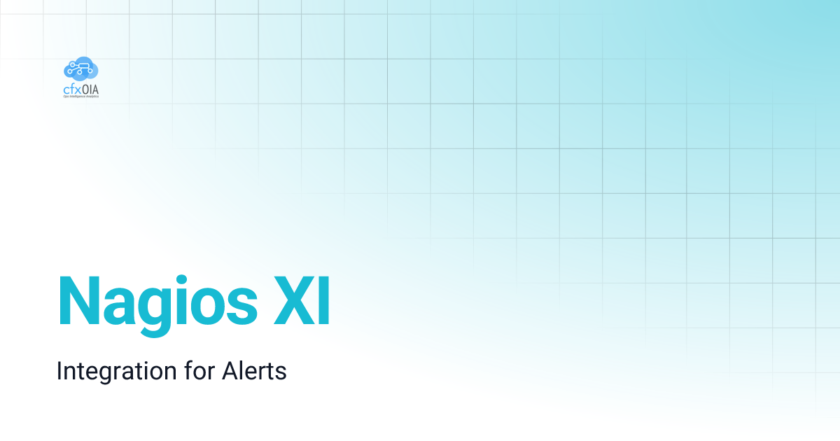 Nagios XI | cfxOIA